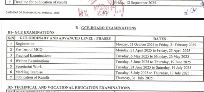 GCE 2025 RELEASE DATE.